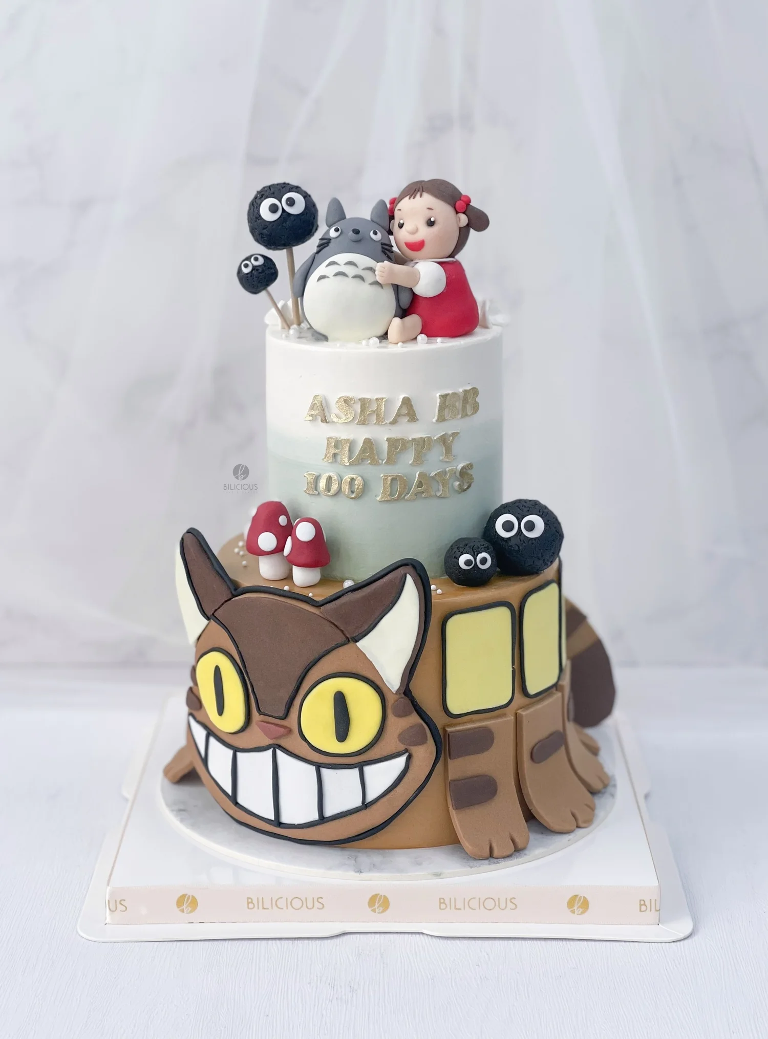 100 Days Cake (一百日蛋糕, 百日宴蛋糕, 滿月蛋糕) - Bilicious