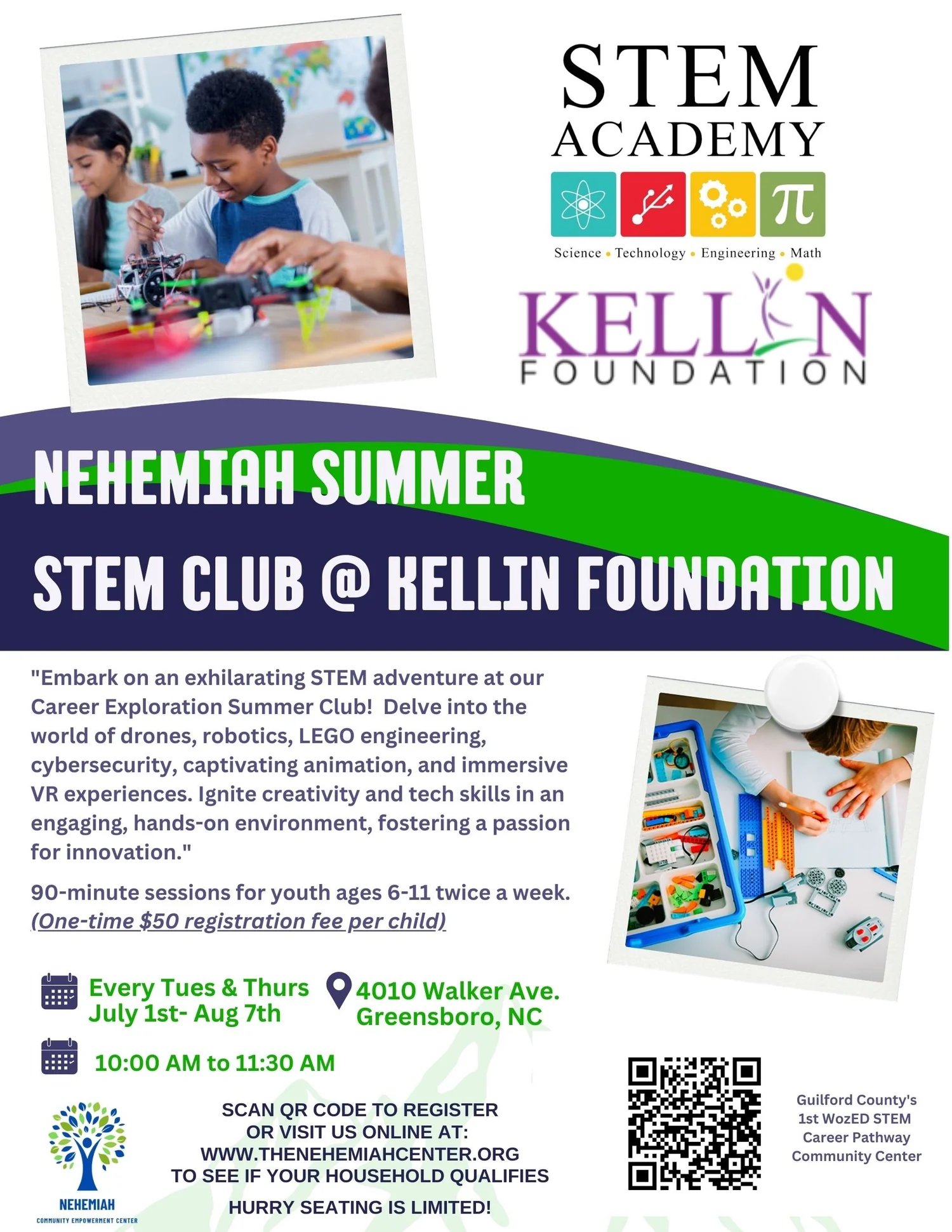 Nehemiah Center Launches STEM Club for Kids at Kellin Foundation Hope ...