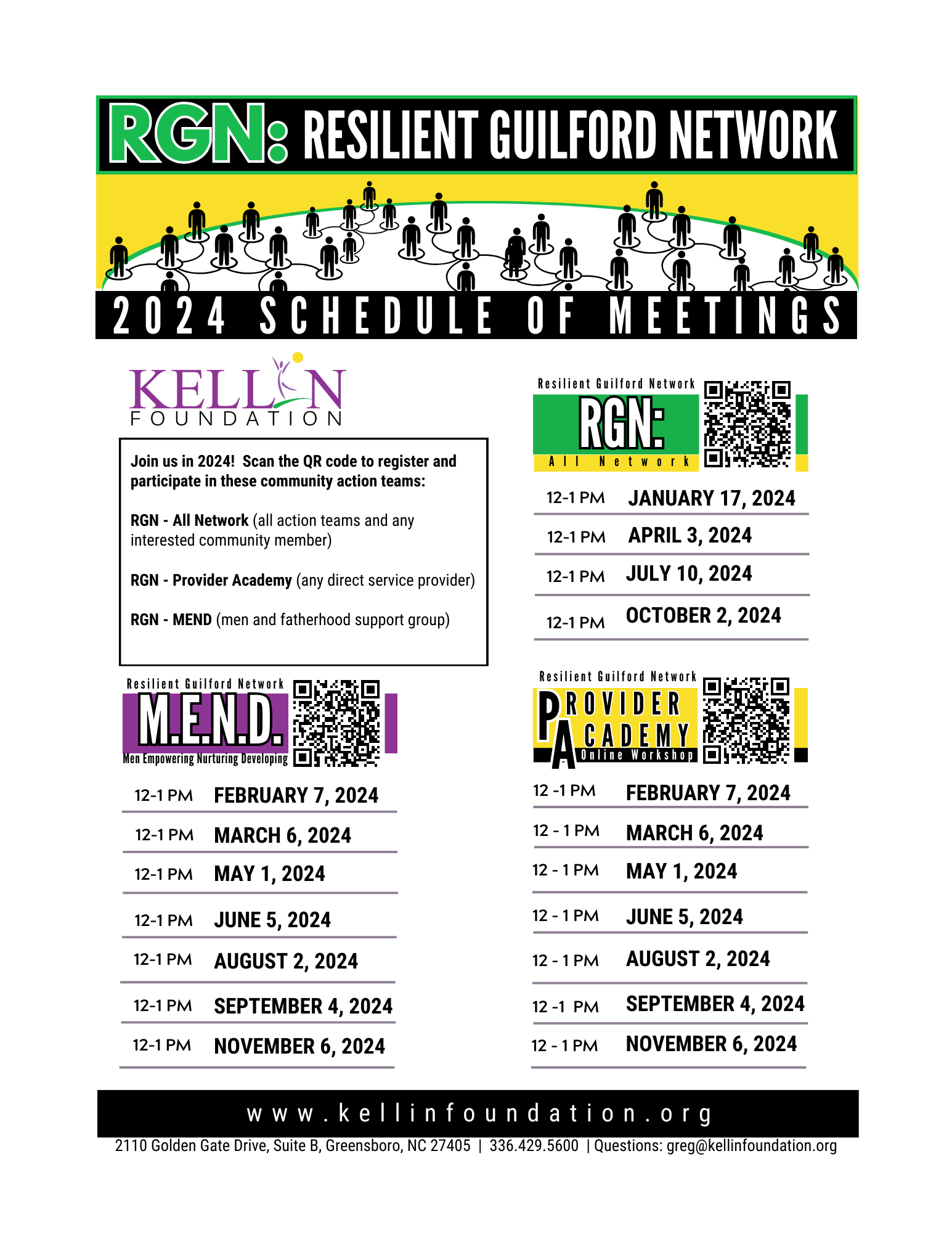 What is the Resilient Guilford Network — Kellin Foundation