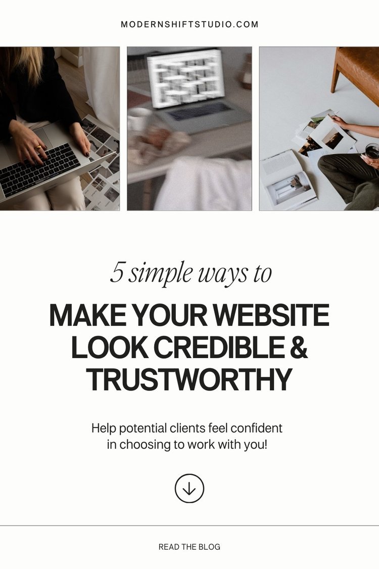 5 Simple Ways to Make Your Website Look Credible & Trustworthy