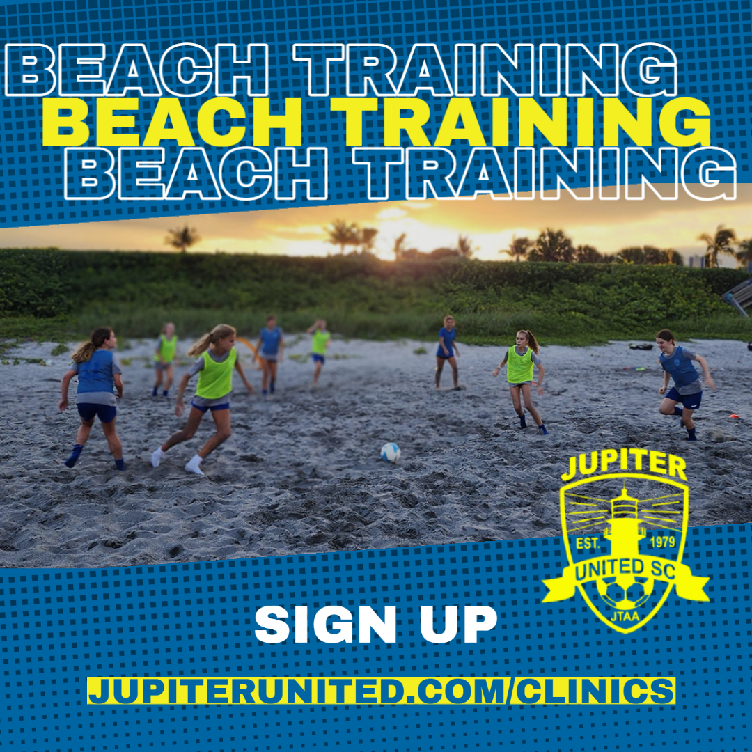 BEACH SPEED AND AGILITY TRAINING — Jupiter United Home Page