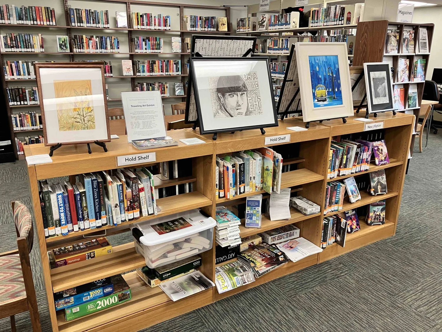 Traveling Art Exhibit Visits Fertile Public Library — Northwest ...
