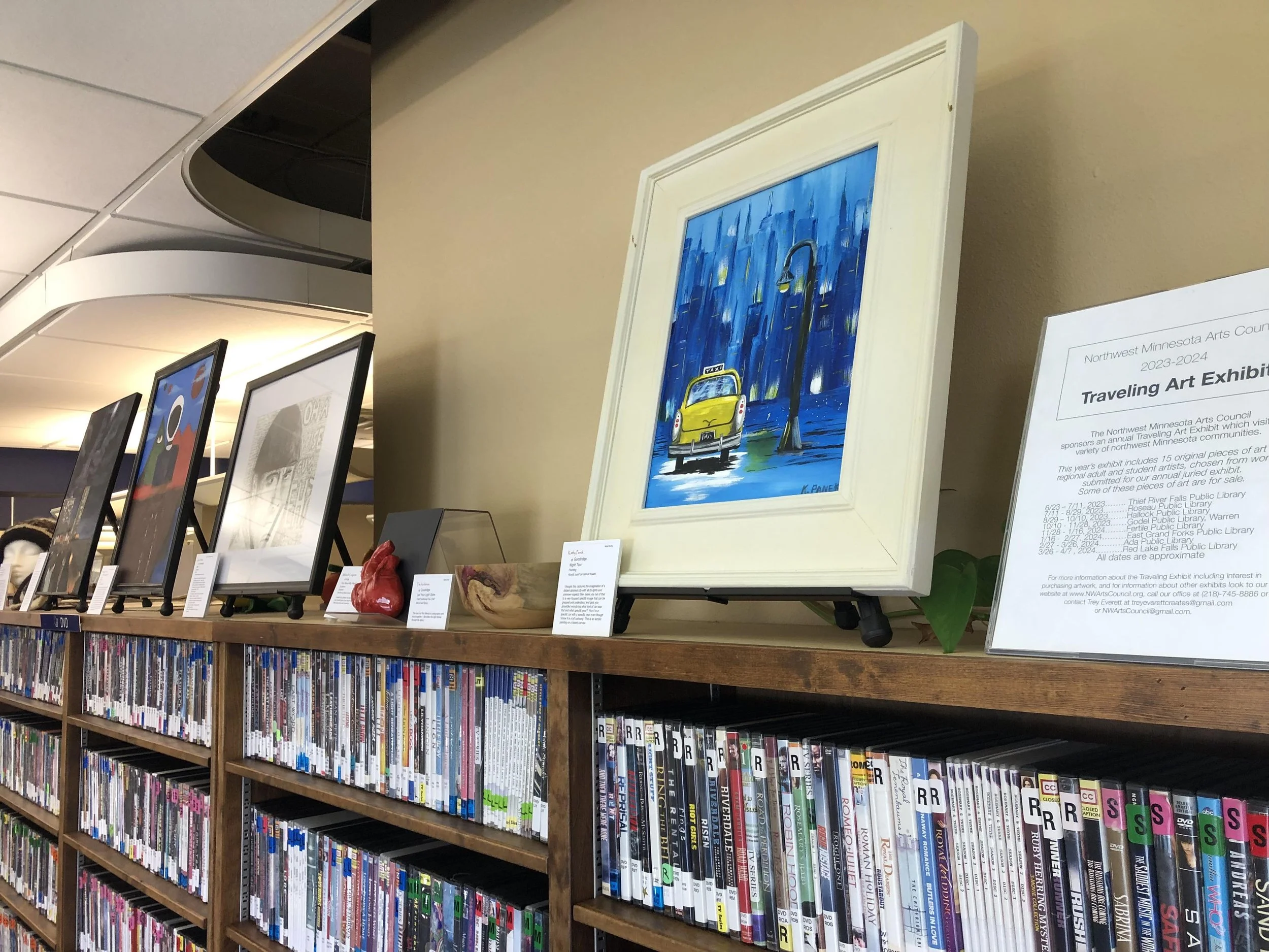 Traveling Art Exhibit is in Hallock — Northwest Minnesota Arts Council
