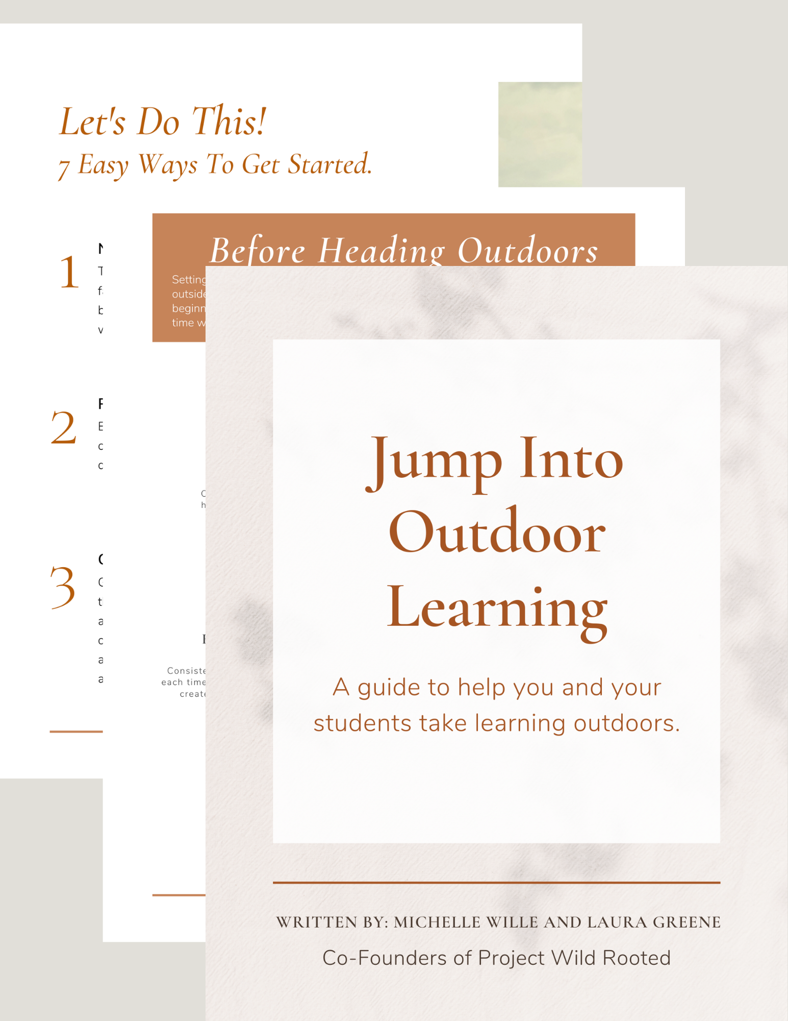 Jump into Outdoor Learning Guide — Project Wild Rooted- Nature Based ...