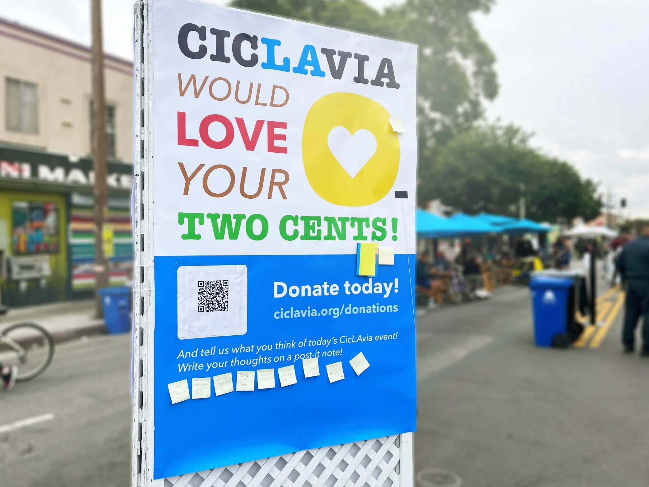 CicLAvia Fundraising Poster — Natsumi L. Takagi