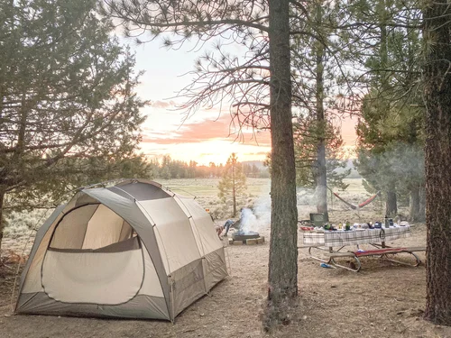 Camping at Holcomb Valley Ranch