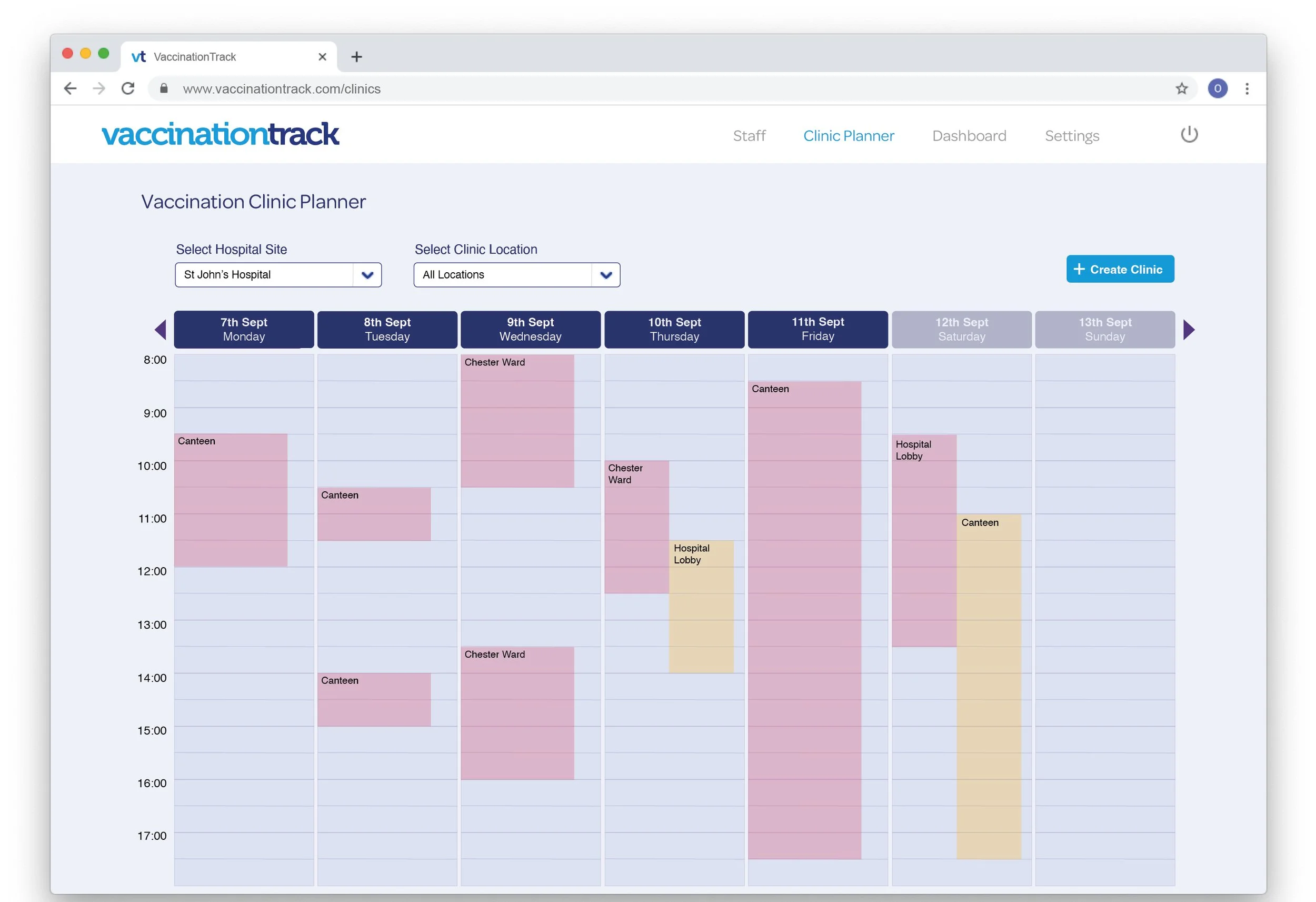 VaccinationTrack — Quantum Health Solutions