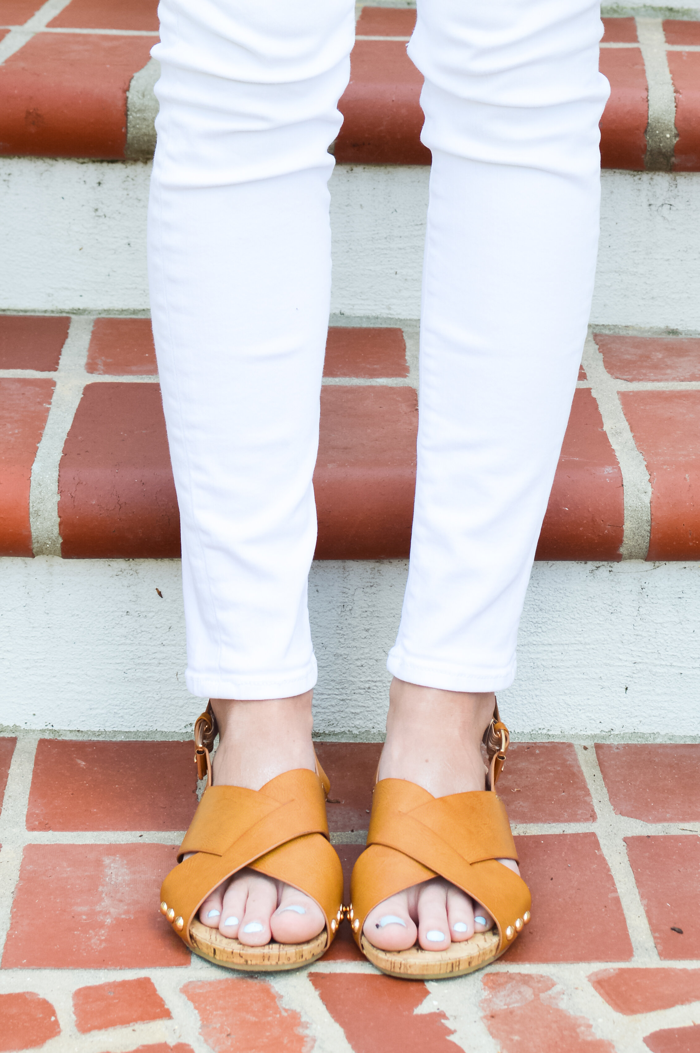 Stripes + Sandals feat. Restricted Shoes — Caroline Broome