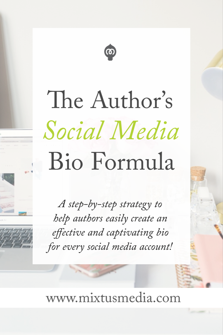 The Author's Social Media Bio Formula — Jenn Hanson-dePaula