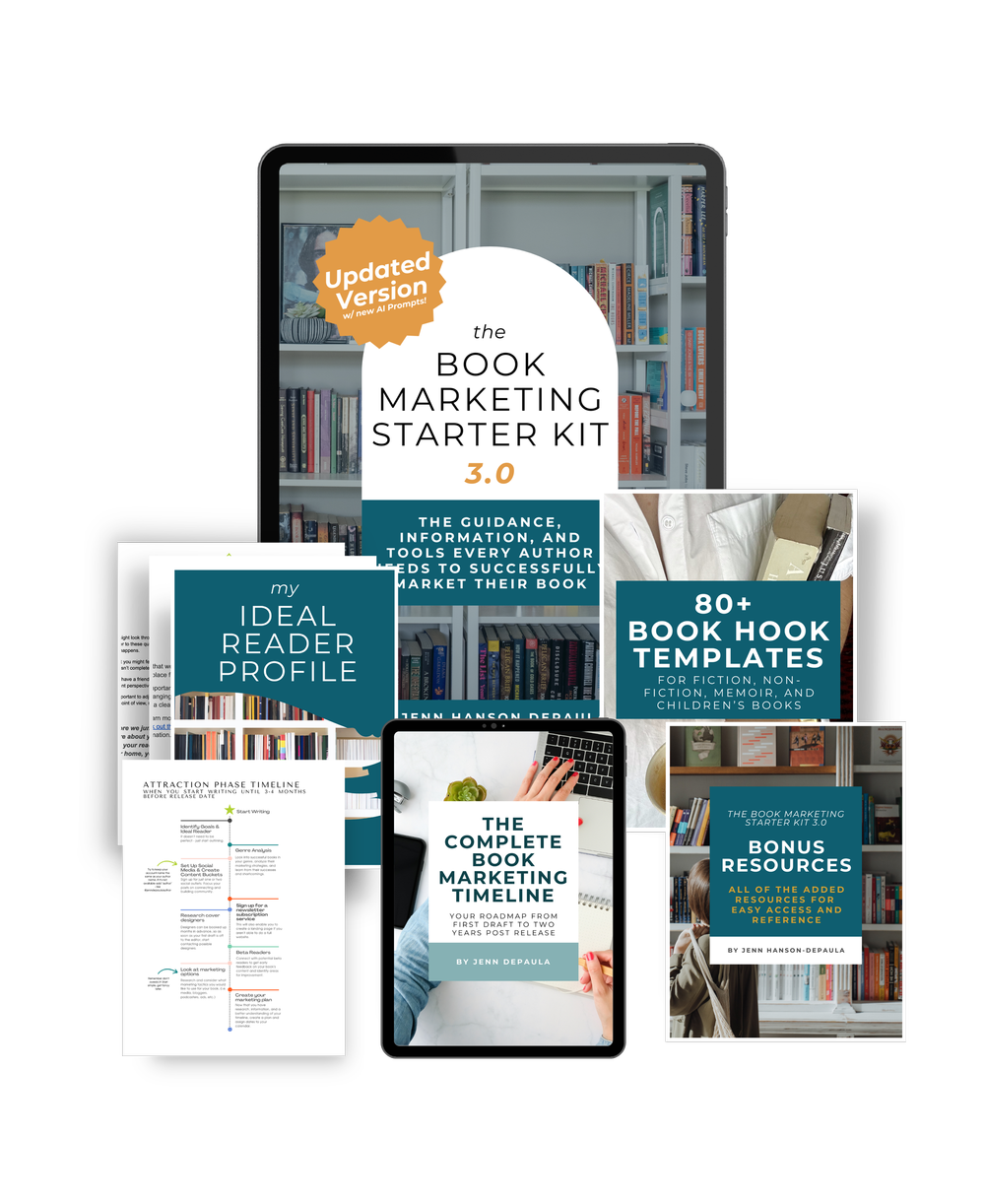 Book Marketing Starter Kit — Jenn Hanson-dePaula