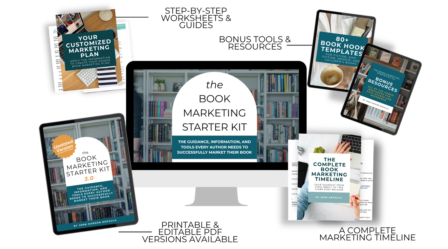 Book Marketing Starter Kit — Jenn Hanson-dePaula