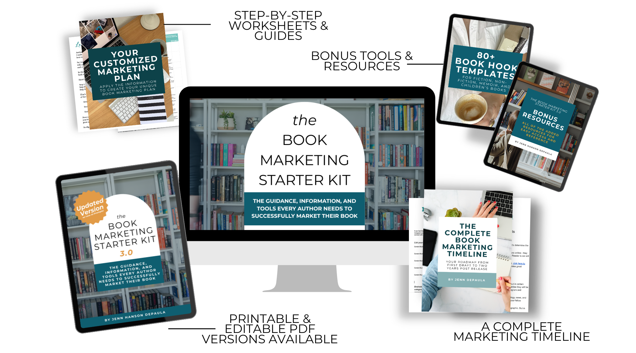Book Marketing Starter Kit — Jenn Hanson-dePaula