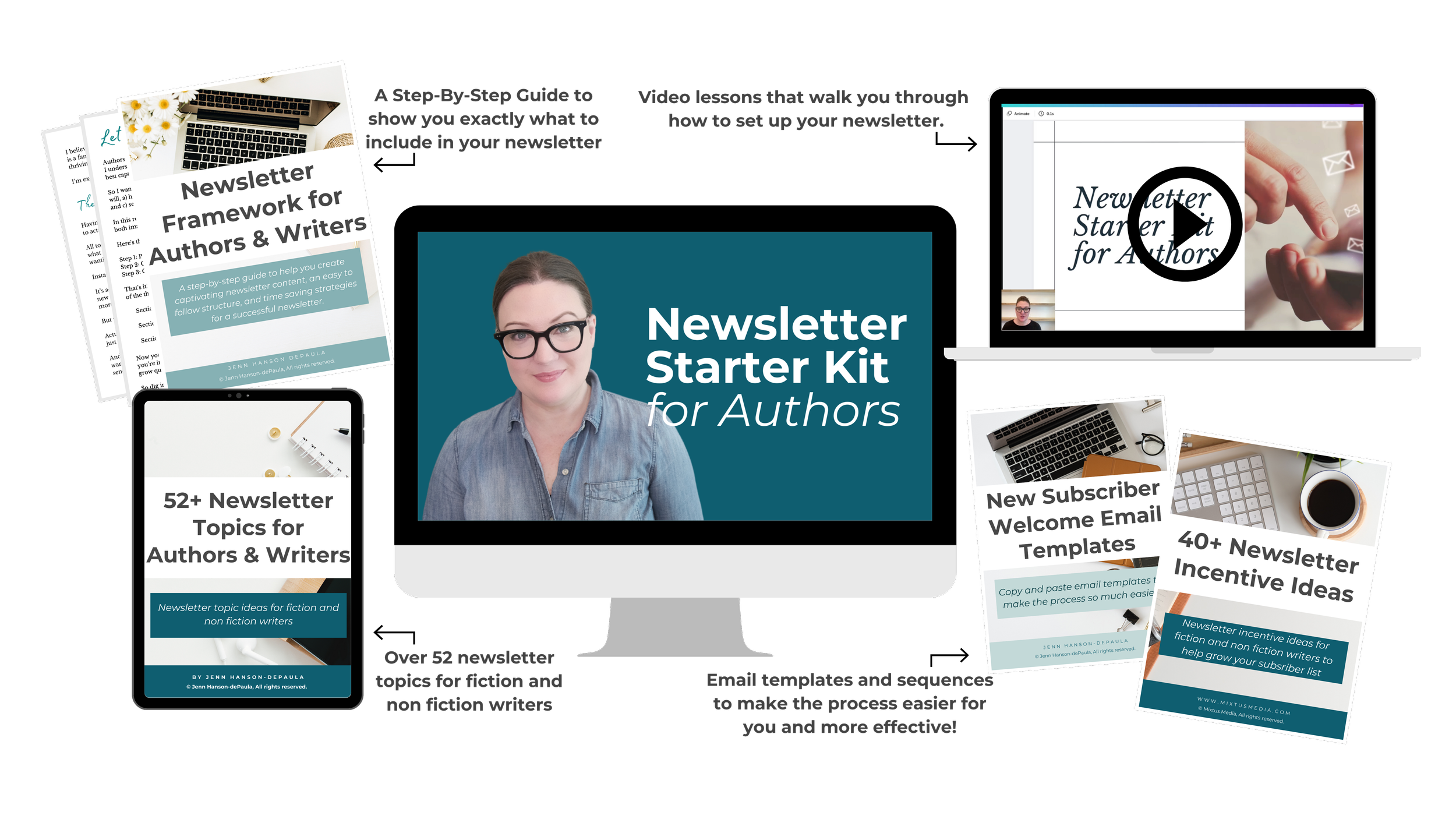 Newsletter Starter Kit — Jenn Hanson-dePaula