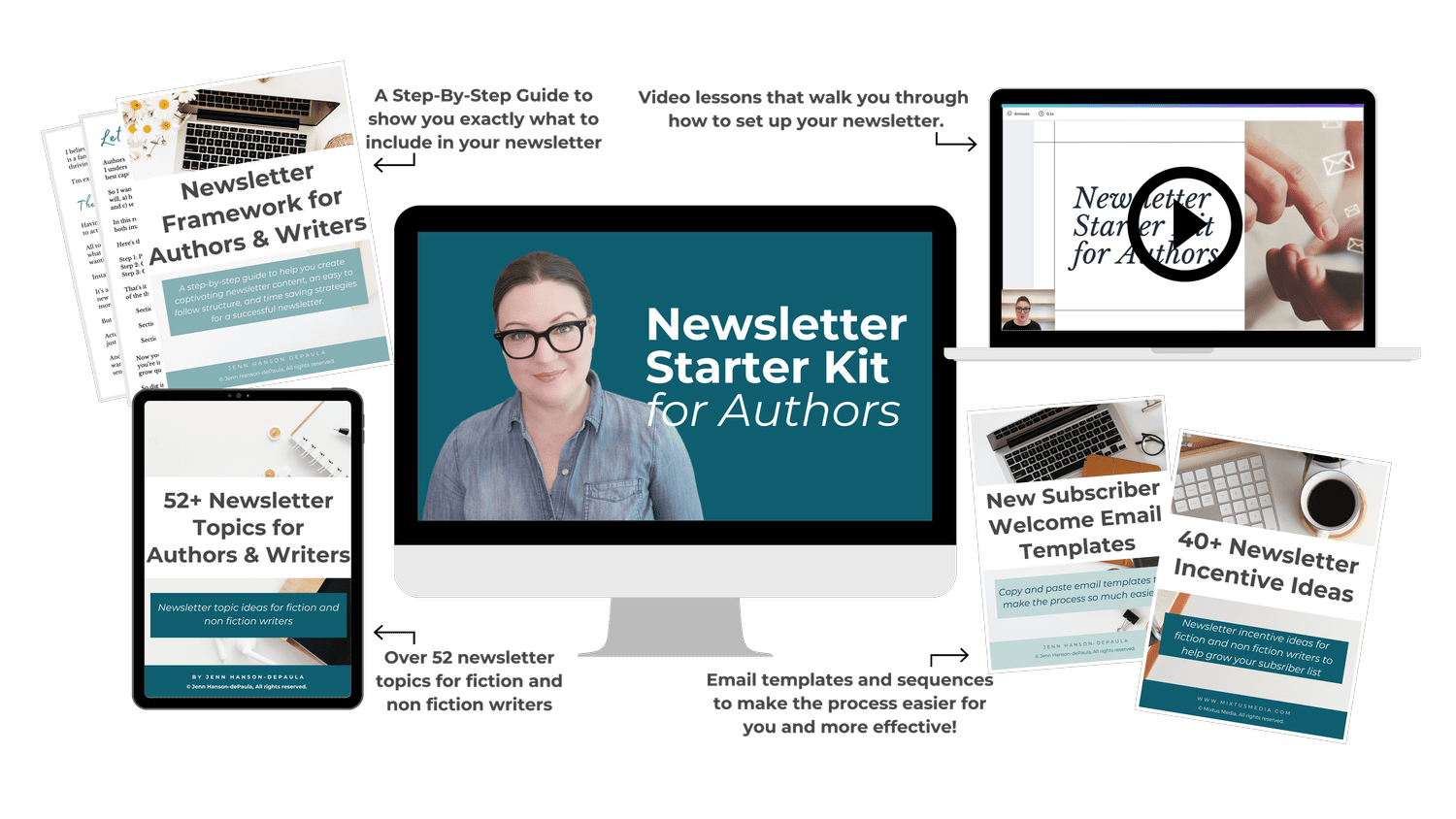 Newsletter Starter Kit — Jenn Hanson-dePaula