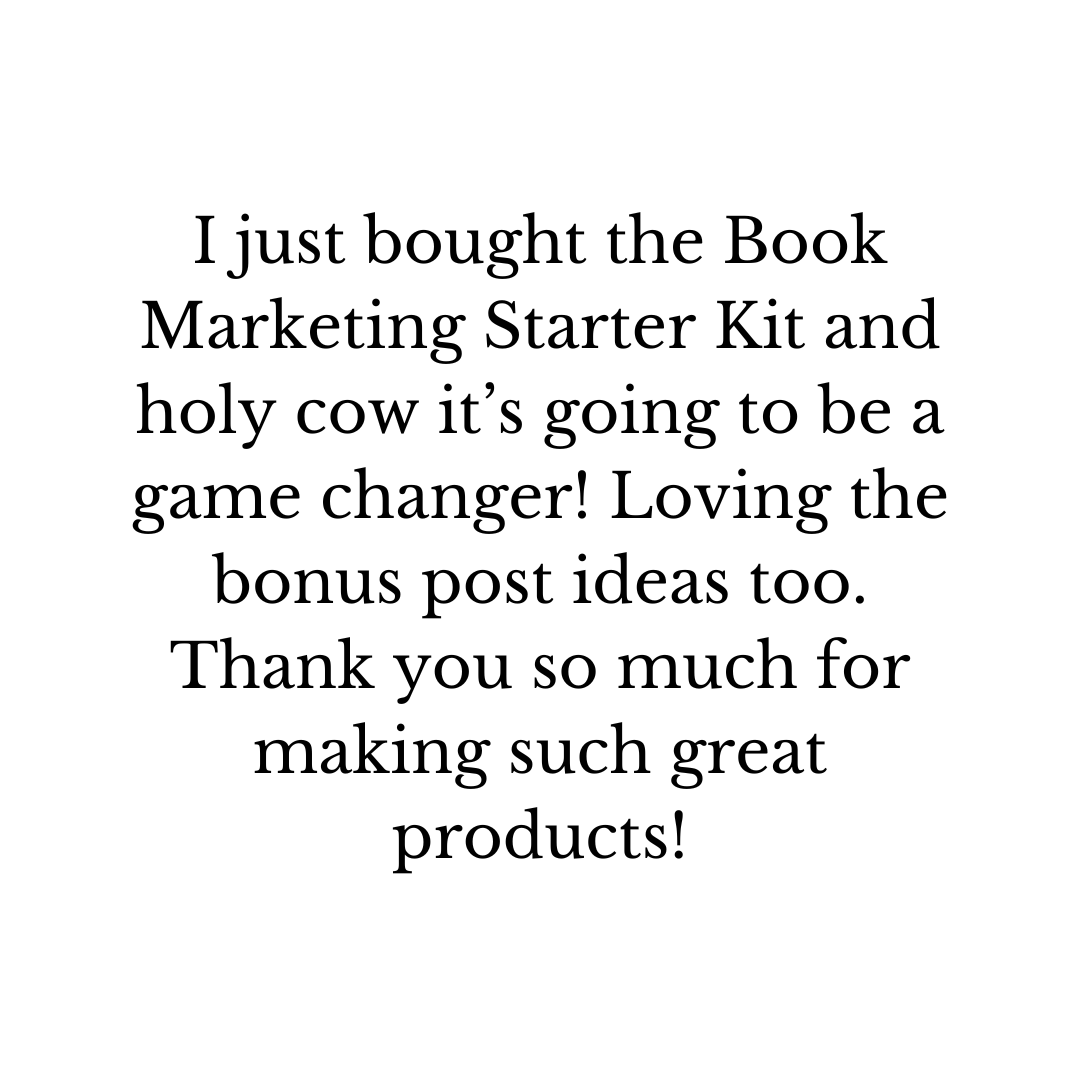 Book Marketing Starter Kit — Jenn Hanson-dePaula