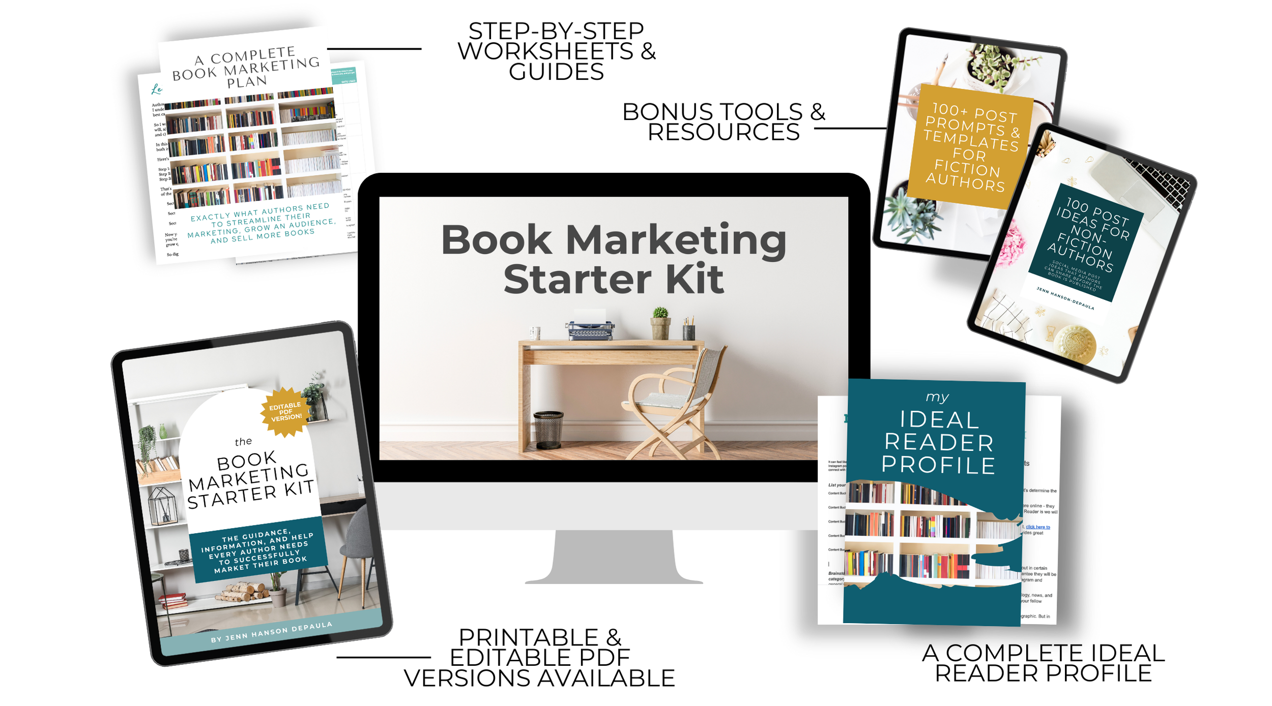 Book Marketing Starter Kit — Jenn Hanson-dePaula