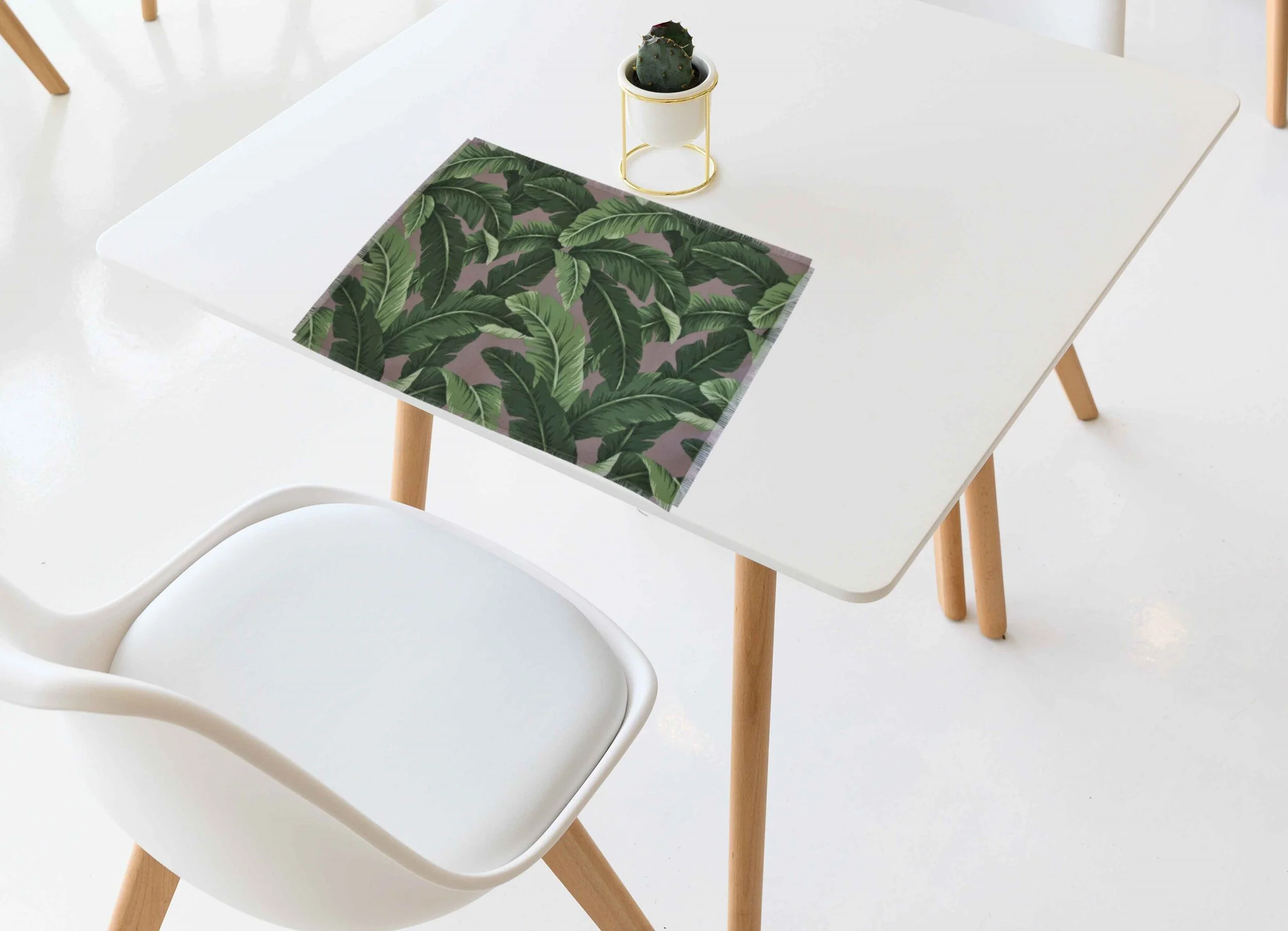 Orchid table runner, handmade in New Zealand, tropical table runner ...