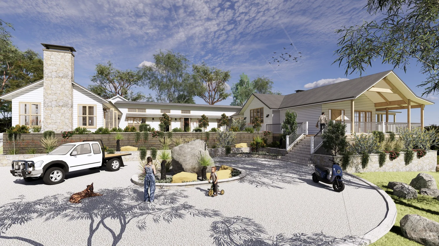 BUNBURRA, QLD - RURAL MODERN FARMHOUSE DESIGN — BAASTUDIO Architecture