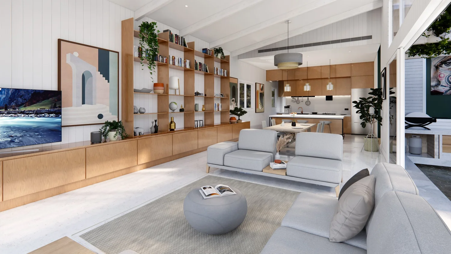 ALDERLEY, QLD - POST WAR HOUSE RENOVATION BRISBANE — BAASTUDIO Architecture