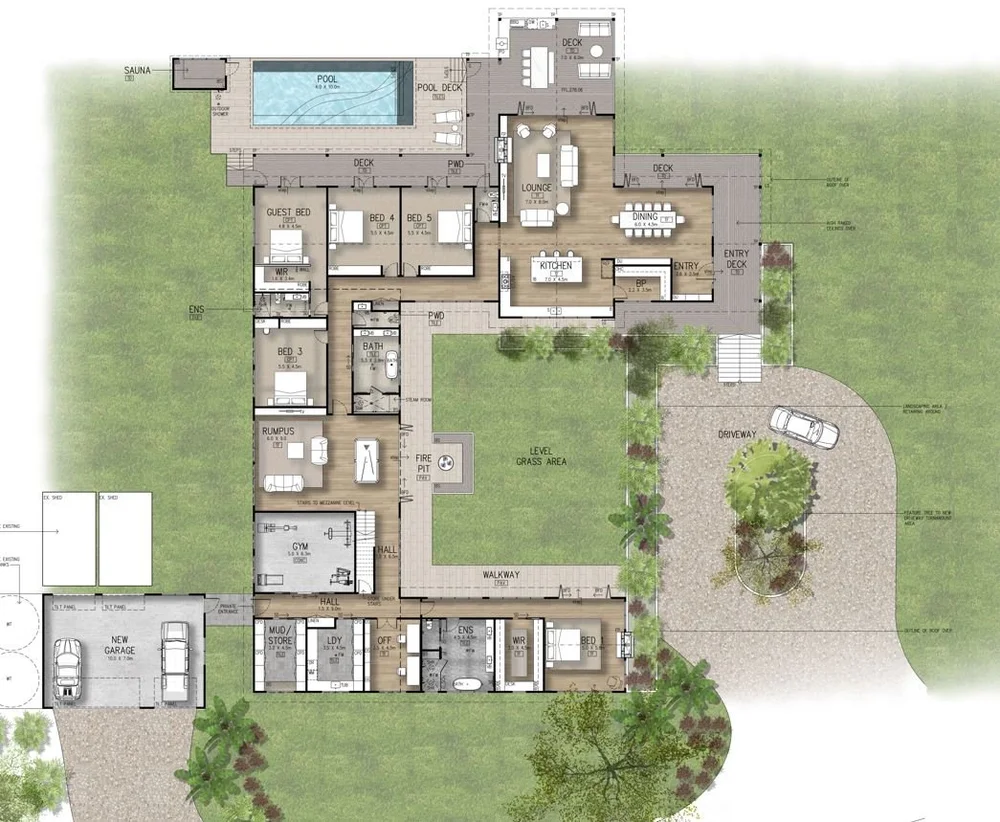 LUXURY HOME DESIGNS FOR ACREAGE OR RURAL PROPERTIES — BAASTUDIO Architecture