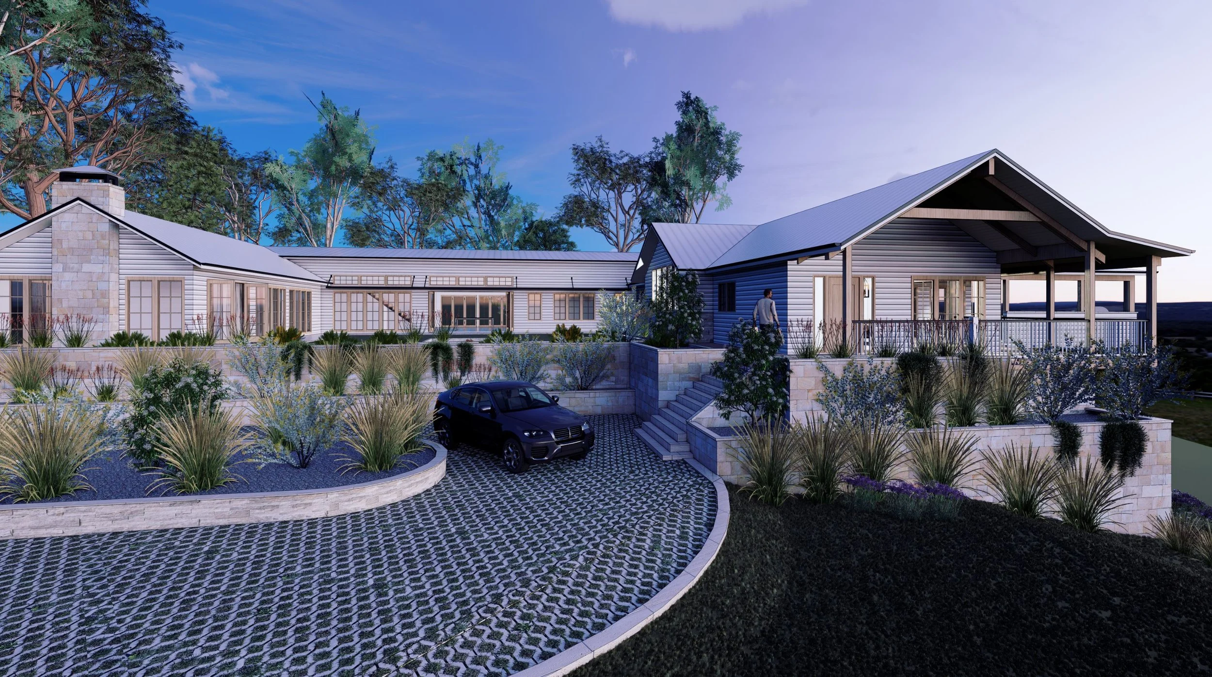 BUNBURRA, QLD - RURAL MODERN FARMHOUSE DESIGN — BAASTUDIO Architecture