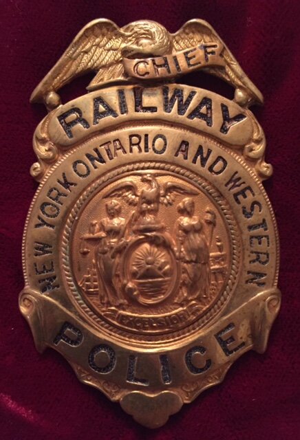 Research — Railroad Police Badges