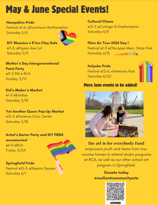 Calendar — Resilient Community Arts