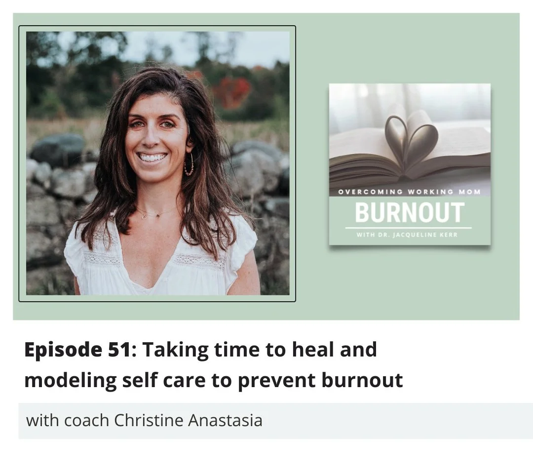 S3 E51: Taking time to heal and modeling self care to prevent burnout ...