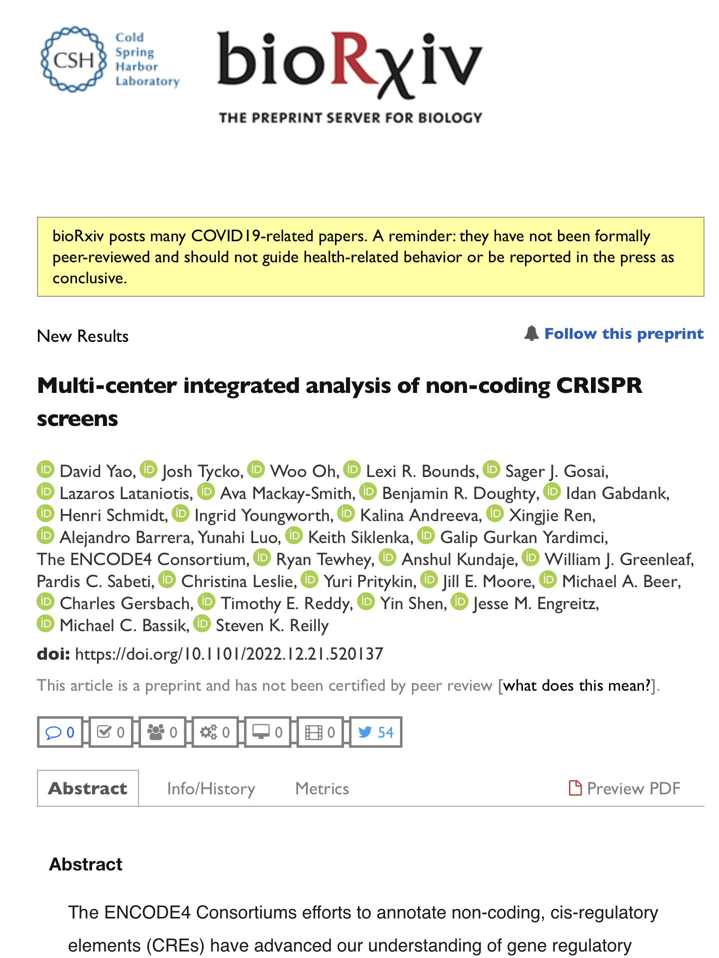 Publications — Reilly Lab