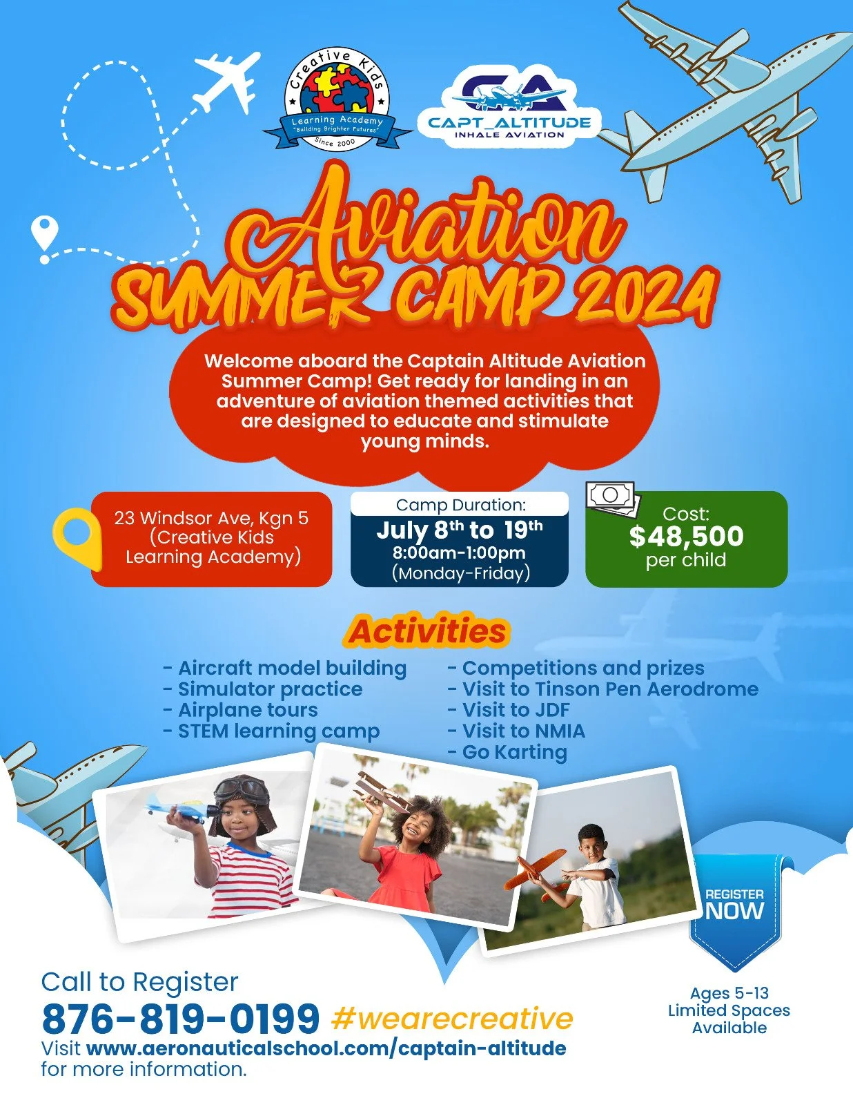 Captain Altitude — Aeronautical School W.I.