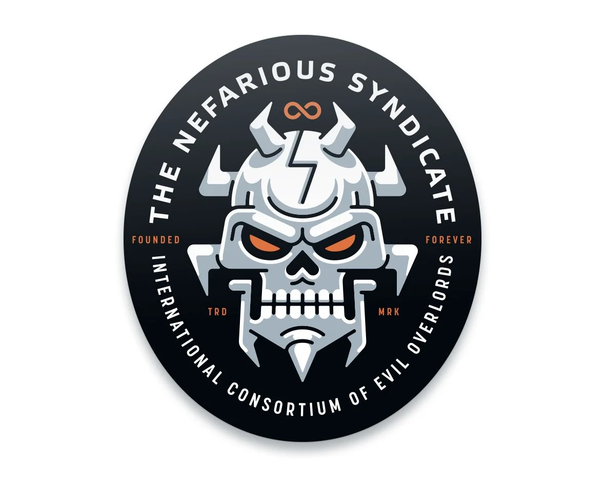 Original Illustrative Design Stickers — Glitschka Studios