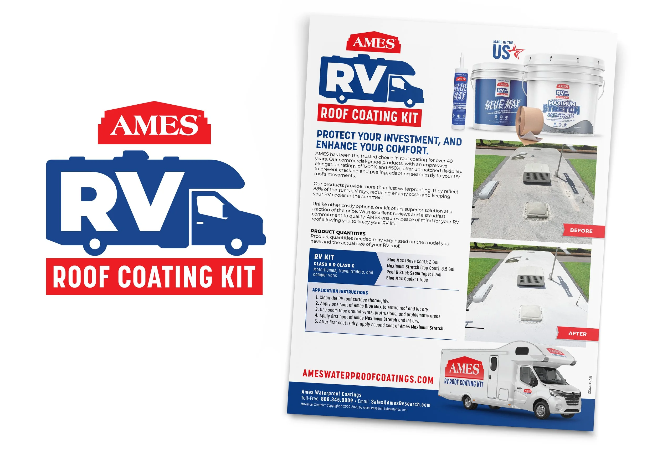 Ames Waterproof Coatings — Glitschka Studios