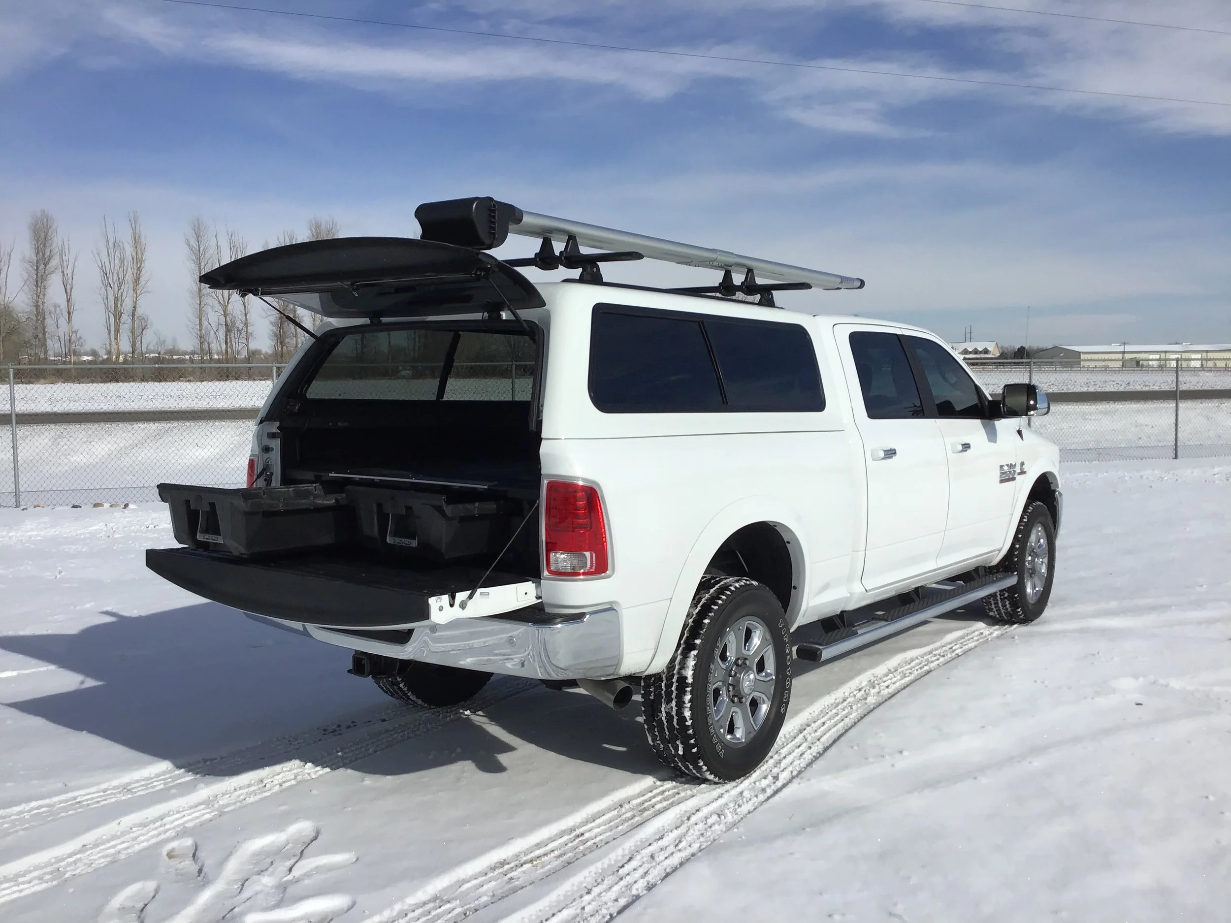 RAM Vehicles Equipped by S-Cargo — S-Cargo Truck Caps - Northern ...