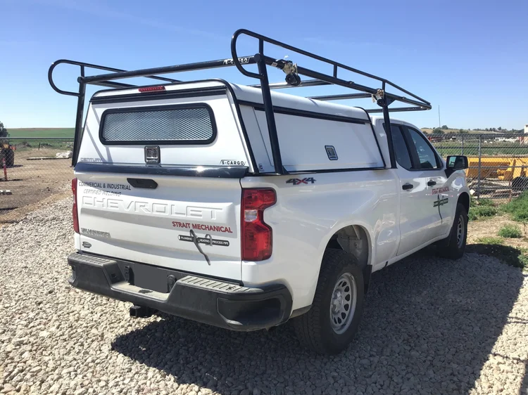 Custom Commercial Racks for Ladders and Materials from Colminn-X Racks ...