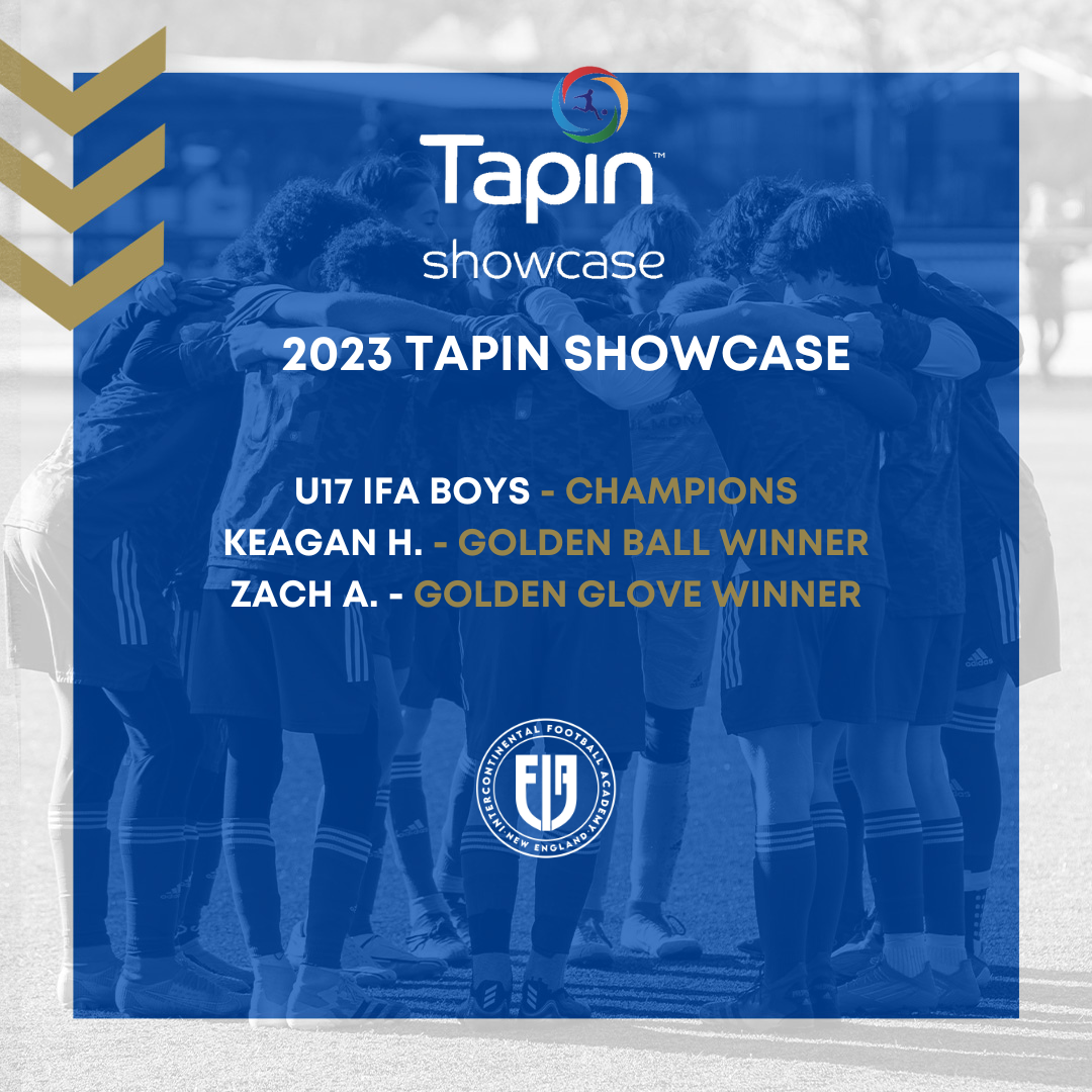 IFA U17 Boys Lift Championship, Golden Boot, and Golden Glove at the ...