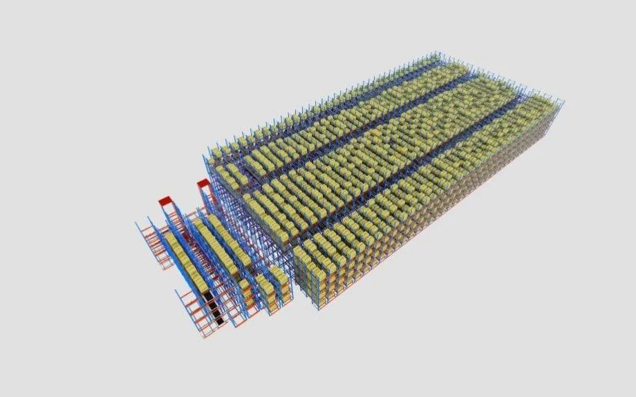 Bin Storage Solution Stow e.Scala — Quintec Conveyors