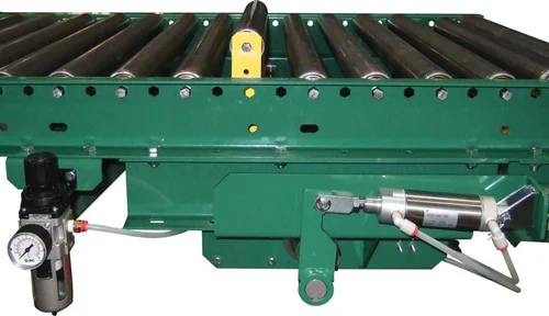 Model Air Operated Blade / Roller Stop — Quintec Conveyors