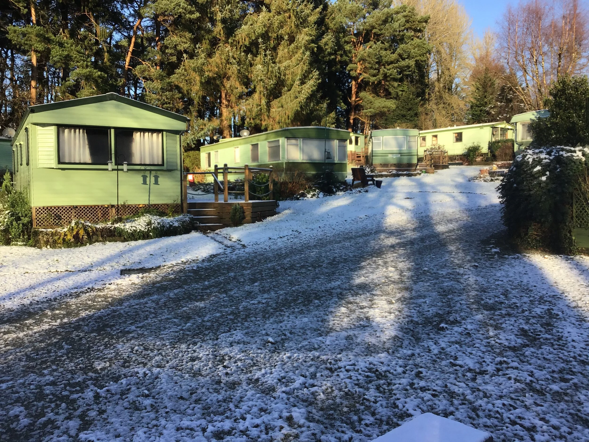 Caravan Park Gallery — Fron Francis Caravan Park