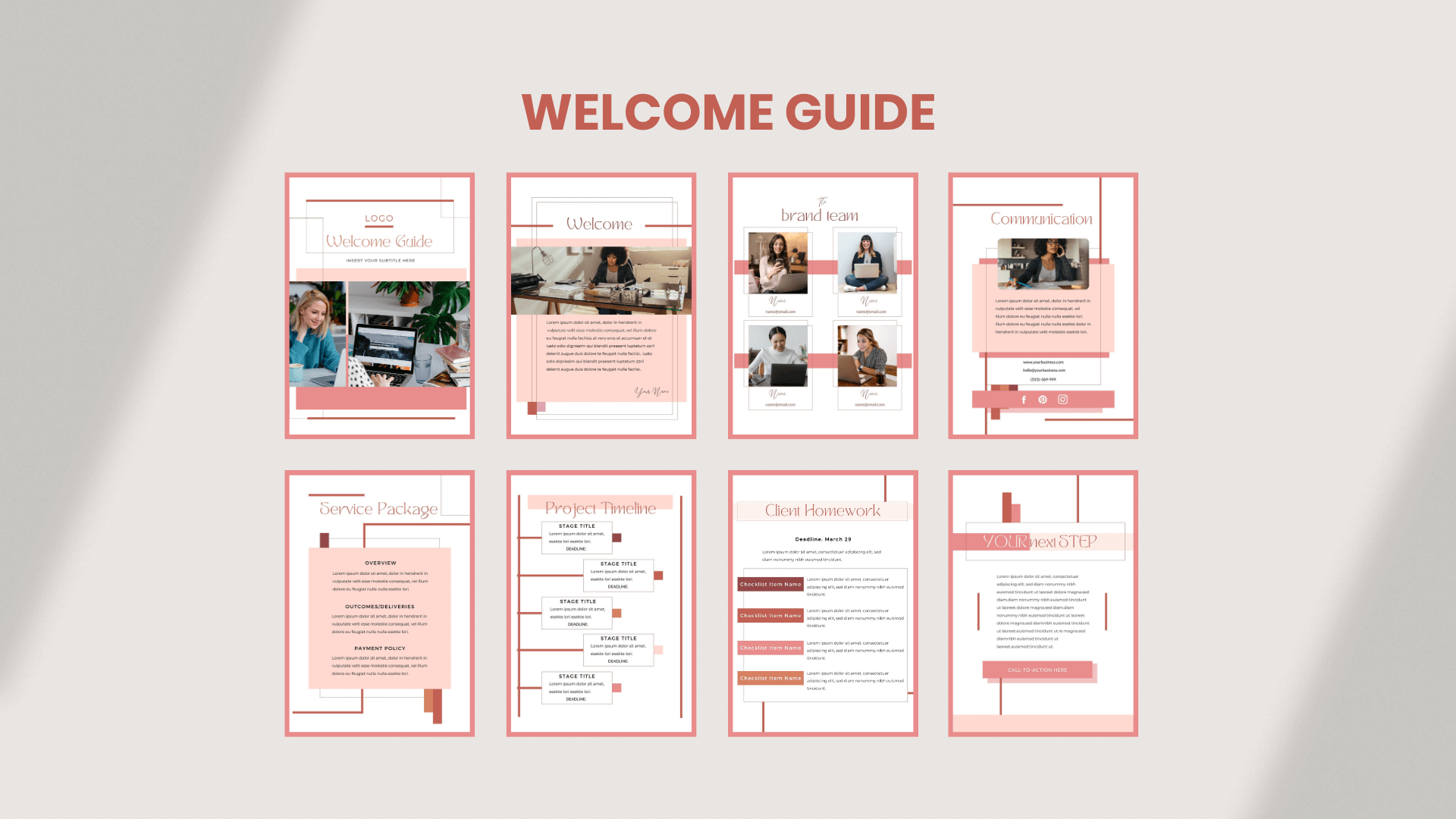Services Guide Startup Template — Kay + Co Studio