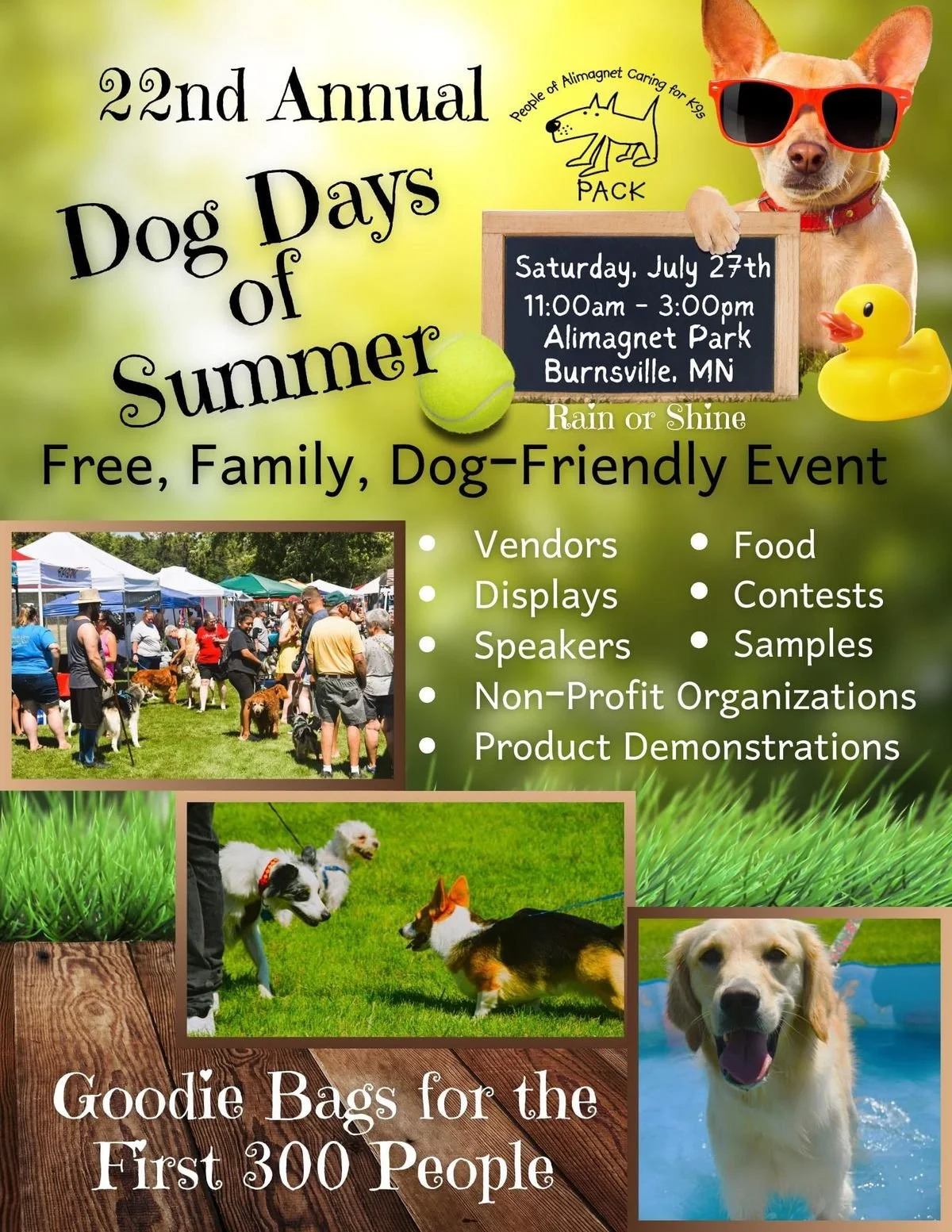 Calendar — The Rescue Pack