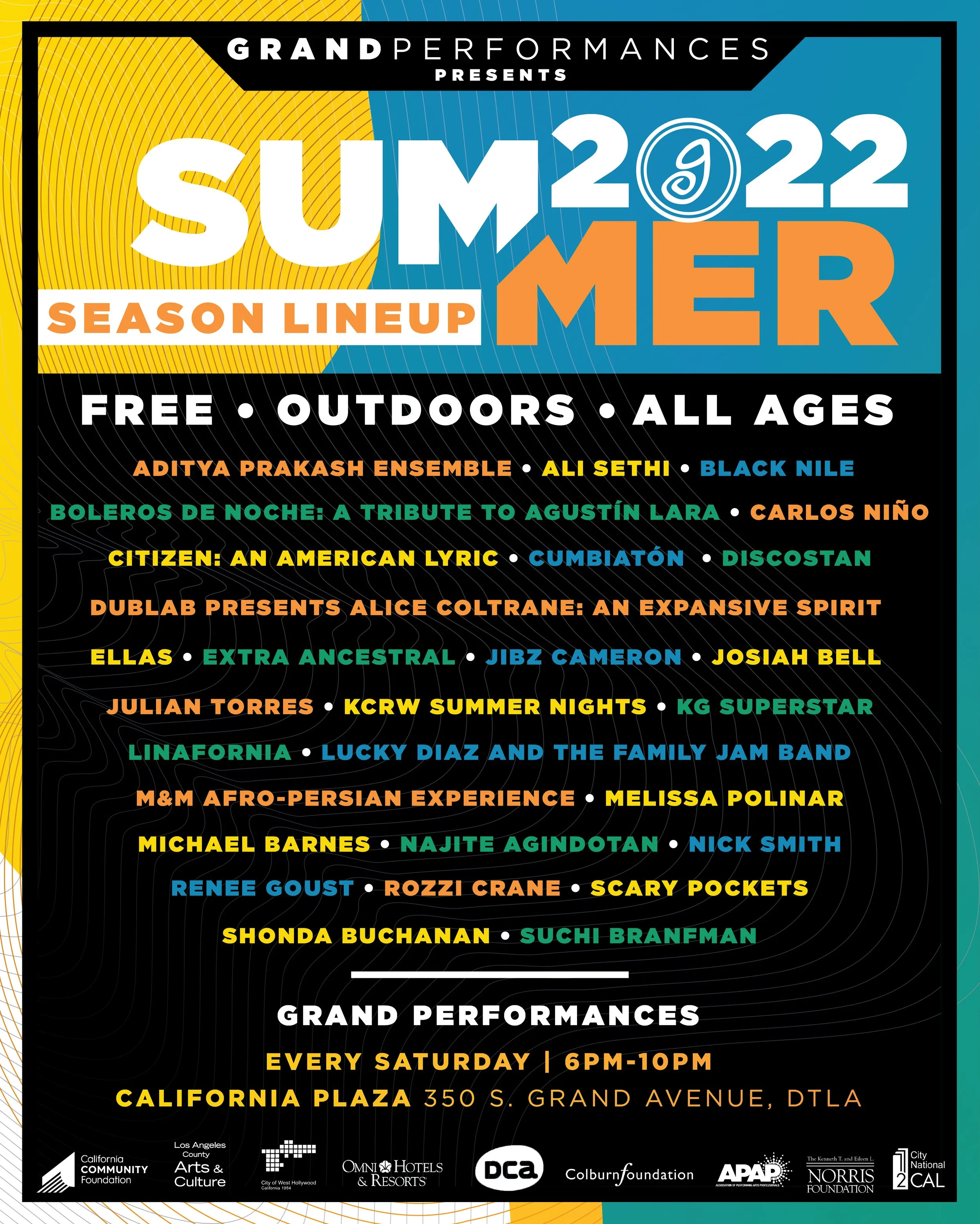 History — Grand Performances | Free Outdoor Summer Concert Series