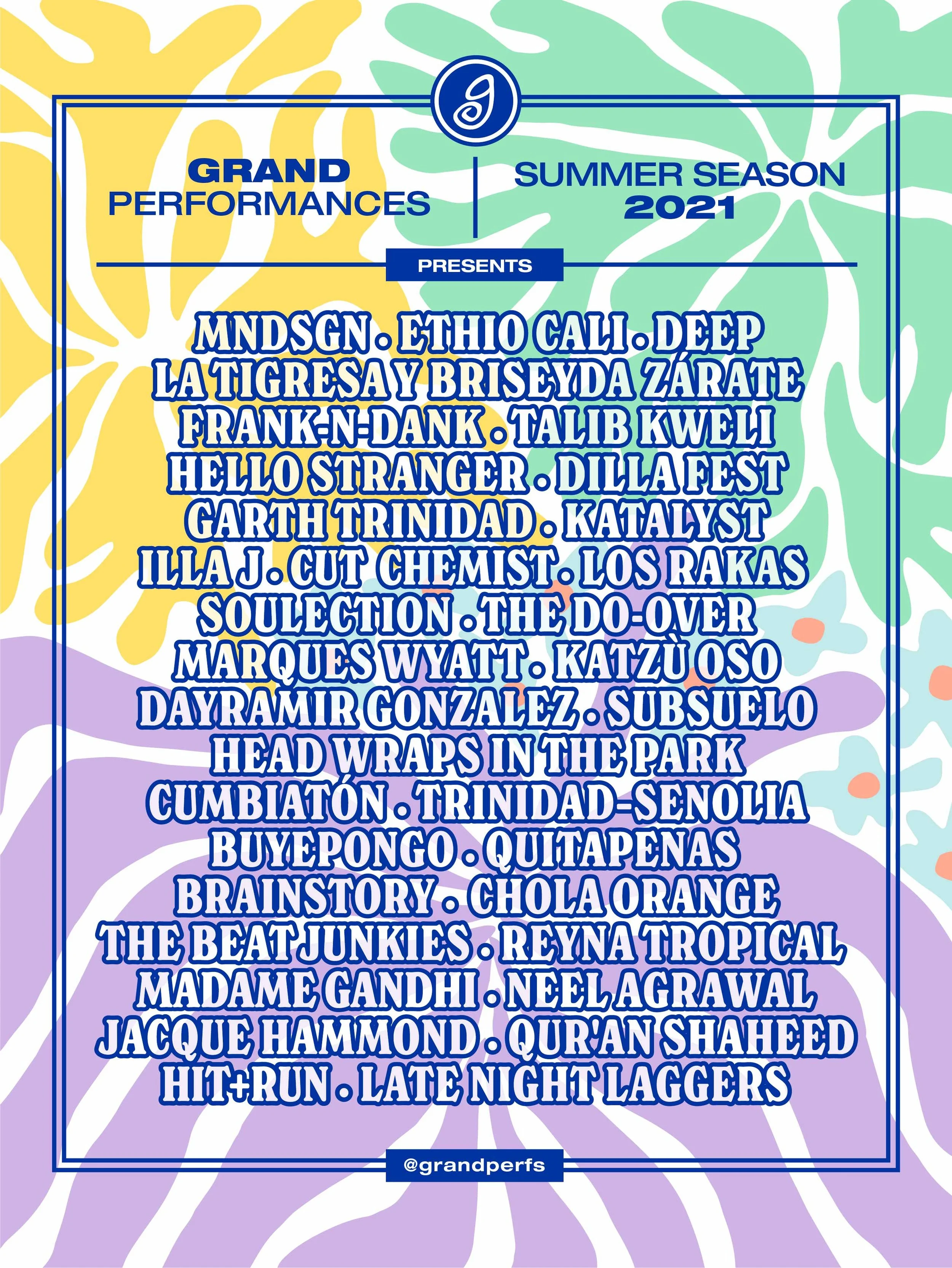 History — Grand Performances | Free Outdoor Summer Concert Series