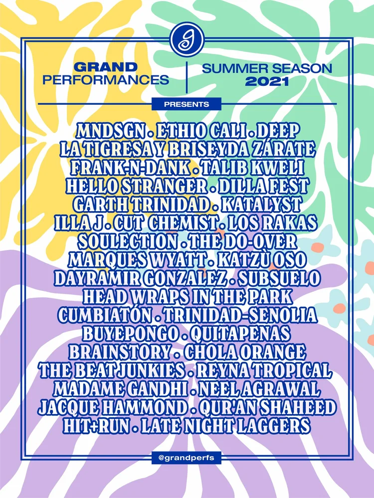 History — Grand Performances | Free Outdoor Summer Concert Series