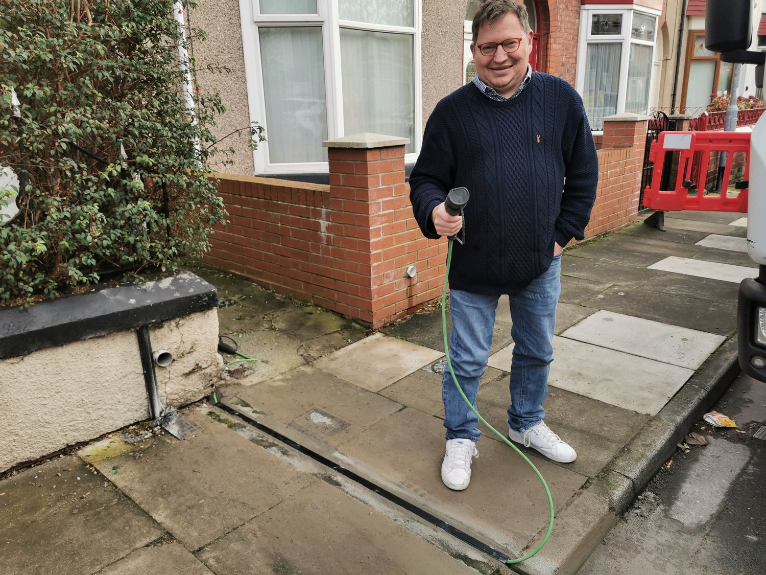 Hartlepool Home EV Charging Channel installation — Kerbo Charge