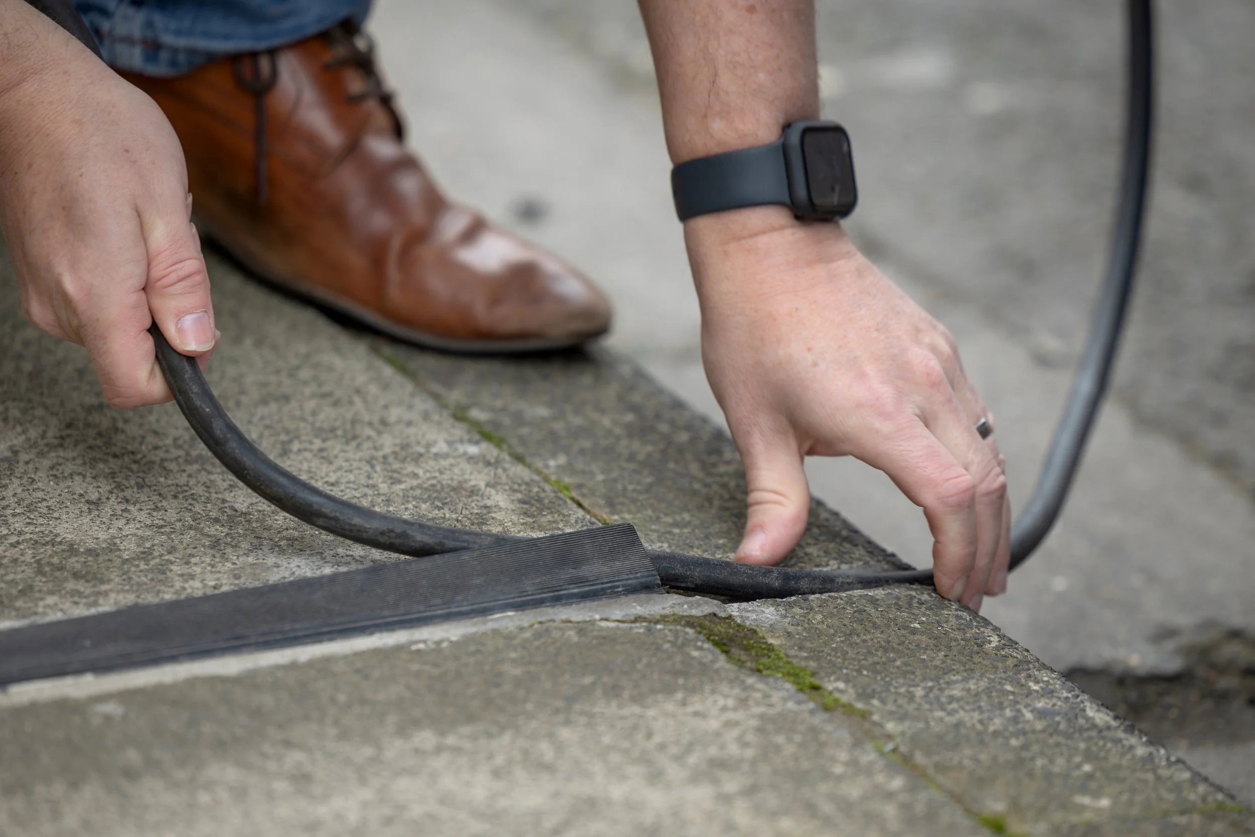 Hartlepool Home EV Charging Channel installation — Kerbo Charge