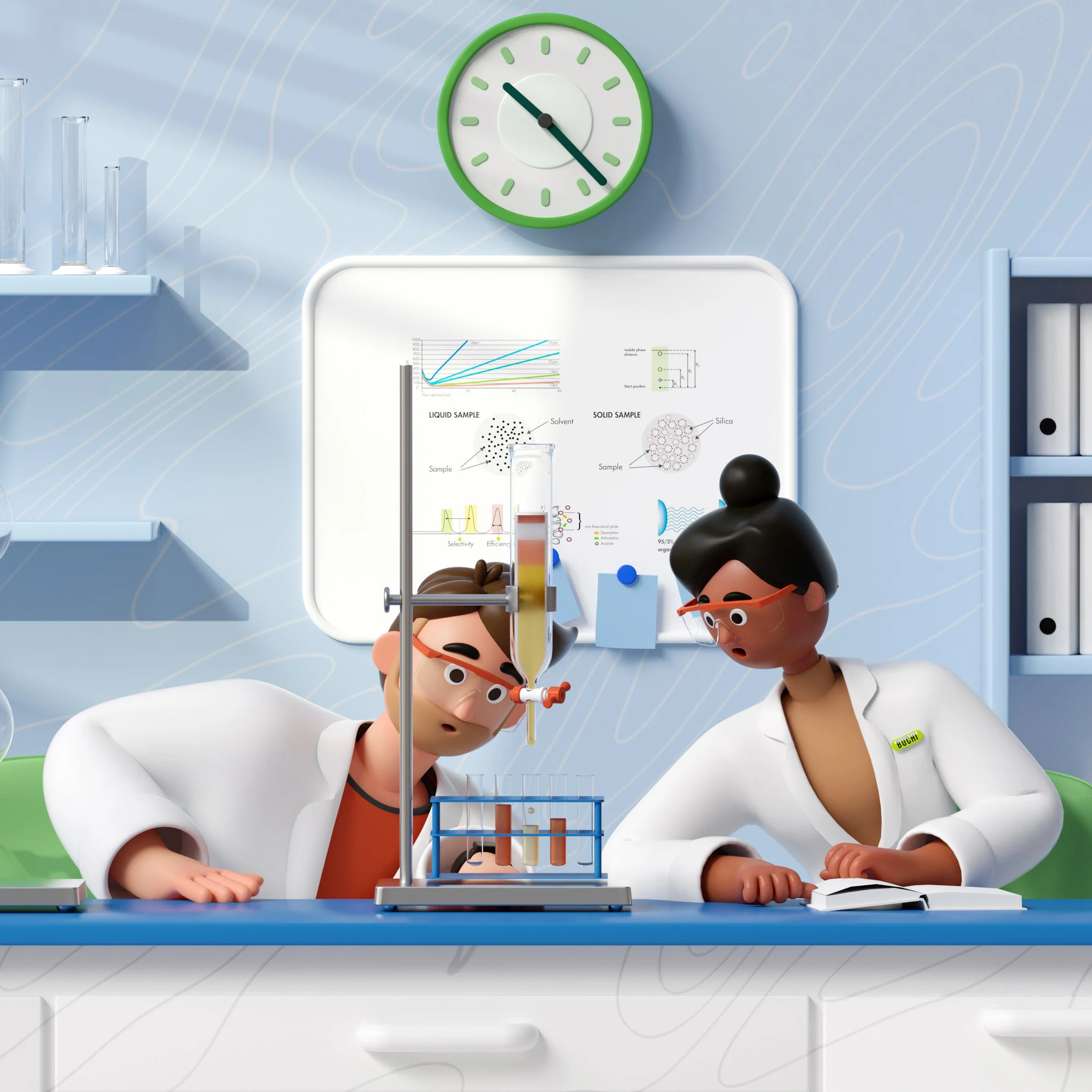 BUCHI Launching Animation — Jungmin Studio