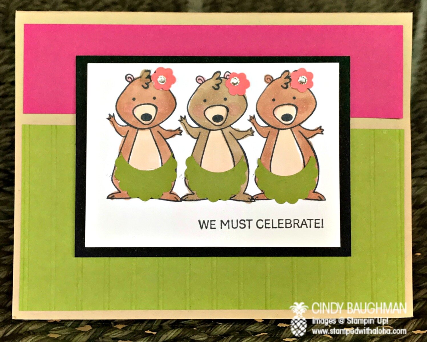 We Must Celebrate — Stamped with Aloha