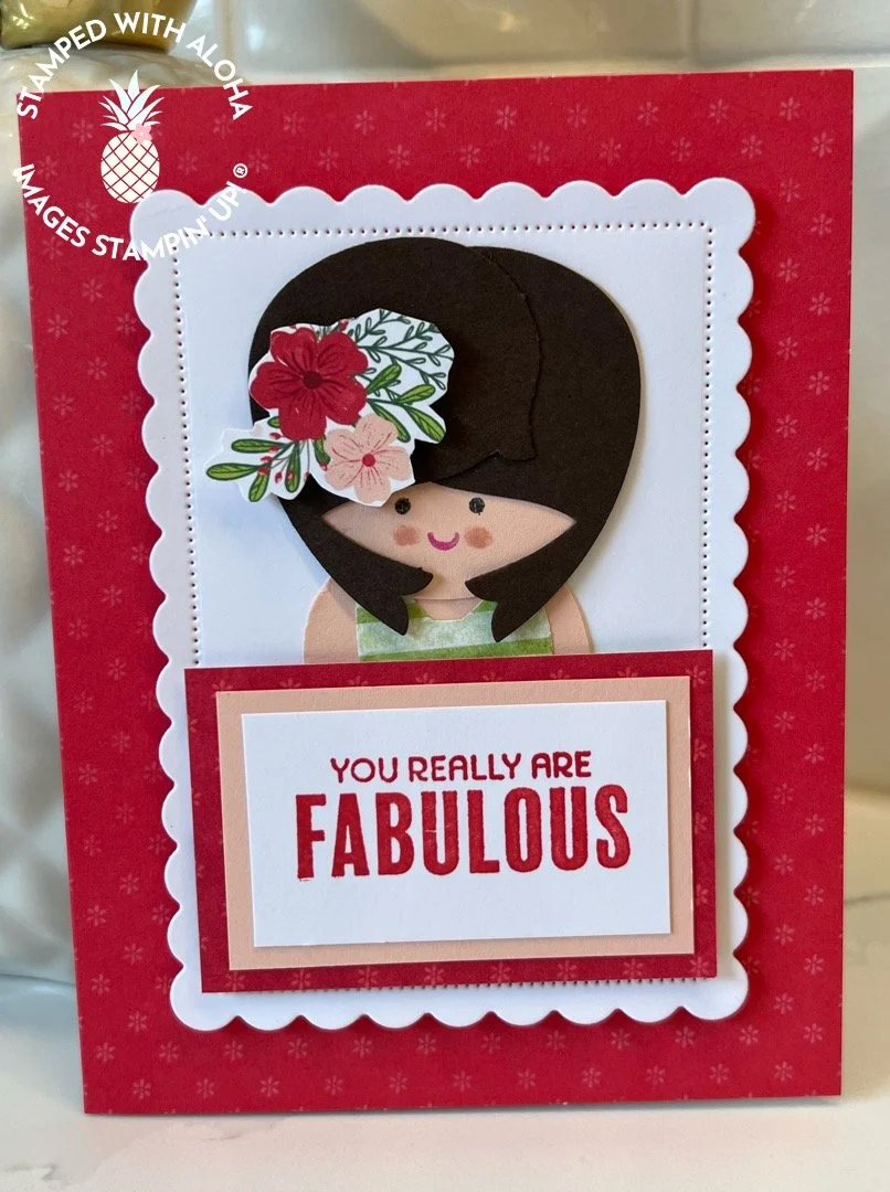 Songbird Builder Punch: YOU Can Make This Fabulous Punch Art Greeting ...