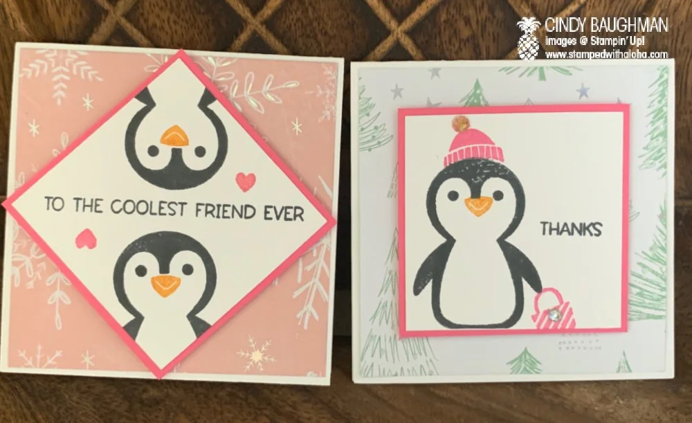 Ideas for Card Making: Penguin Place — Stamped with Aloha