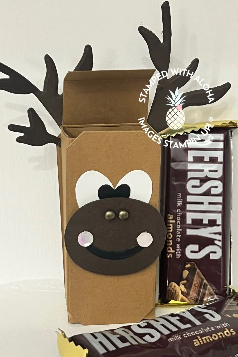 How To Make A Punch Art Moose Box | Easy Treat Box — Stamped with Aloha